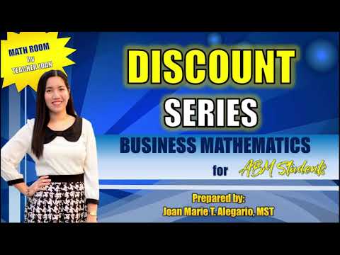 Discount Series | Business Mathematics - YouTube