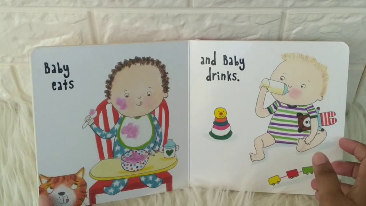 Baby, Baby! Board Book with a mirror - YouTube