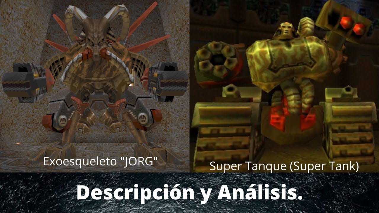 Quake. Super Tank/"JORG" (Exoesqueleto)//Descripción y Análisis. - YouTube