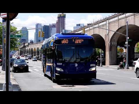 MTA Bus Company 2024 60fps: 2024 NFI Xcelsior XD40 #9324 on the Q60 - YouTube