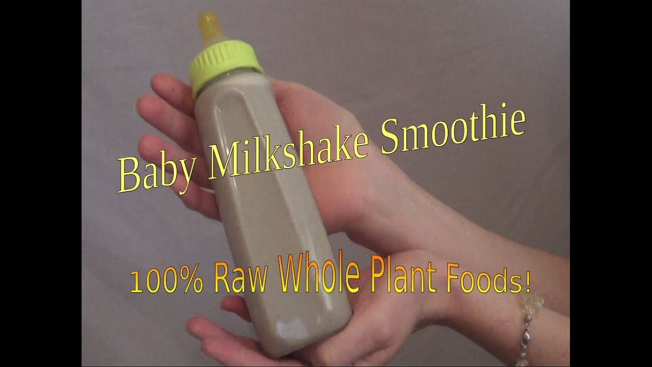 RAW Baby Milkshake Smoothie: Natural Plant-Based Milkshakes for Infants ...