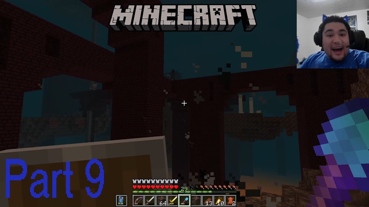 Minecraft Gameplay Hard Difficulty Part 9 - YouTube