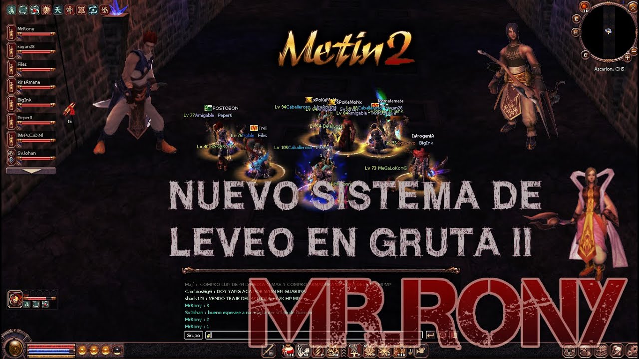 Leveo en Gruta de Exilio 2 Metin2.es - Testeo de Experiencia | Epic ...