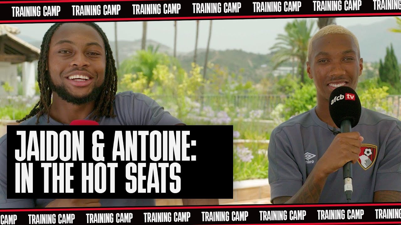 In the hot seats ☀️ | Jaidon Anthony and Antoine Semenyo - YouTube