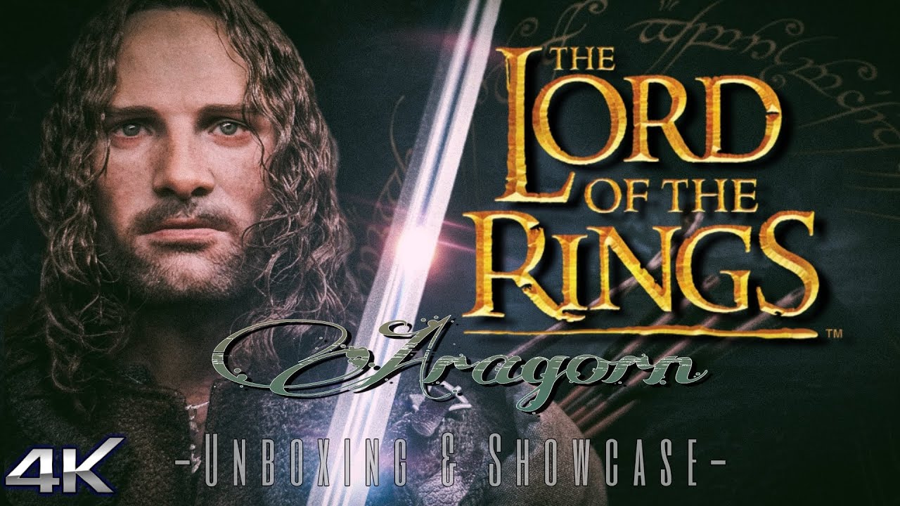 InArt -1:6- Scale Collectible Art Figure Aragorn Unboxing & Showcase 4K ...