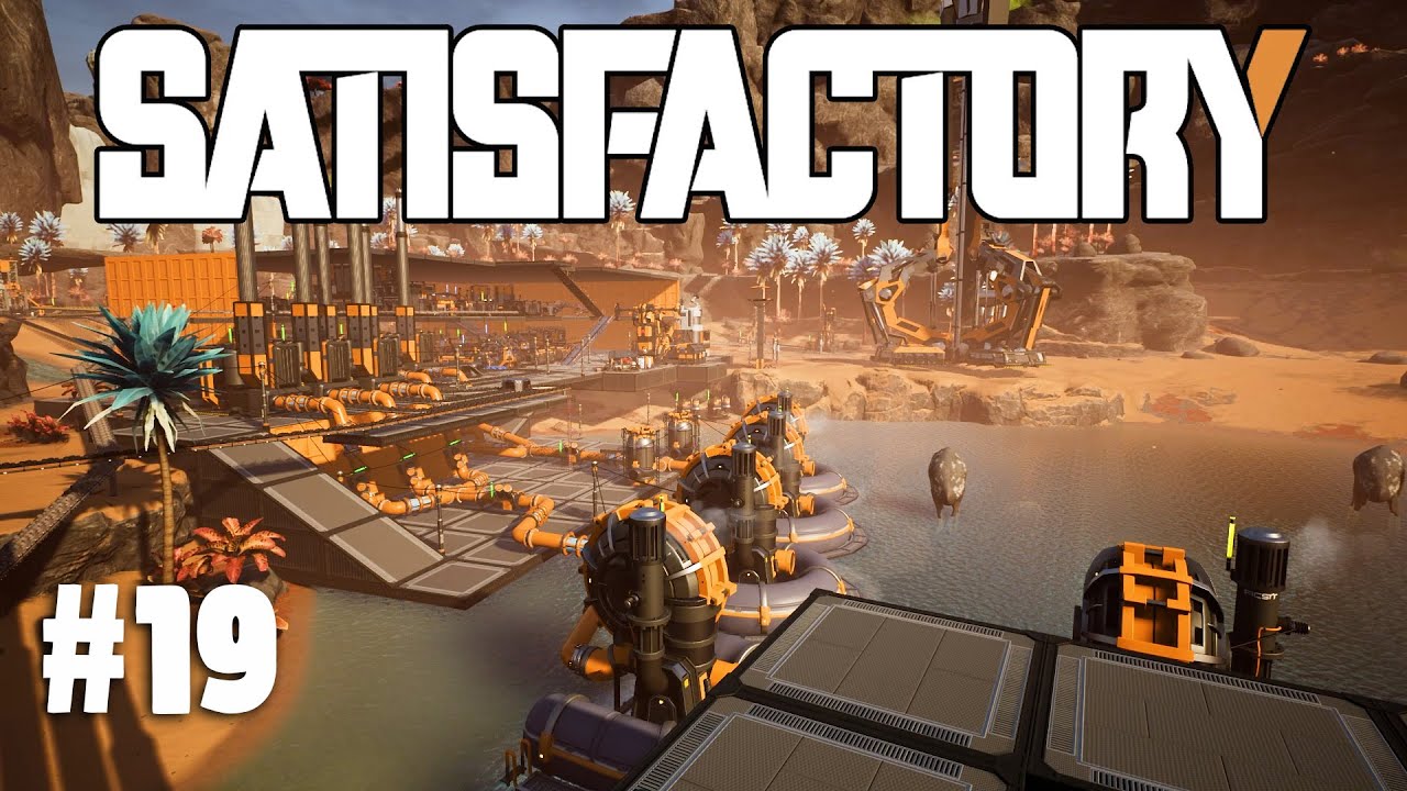 Huge Machines Huge Power Draw | Satisfactory #19 - YouTube