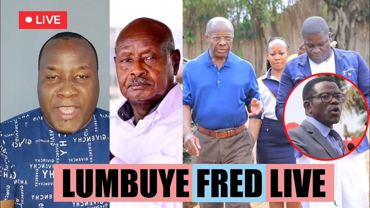 Fred Lumbuye Live : Breaking News #lumbuyefredlive - YouTube
