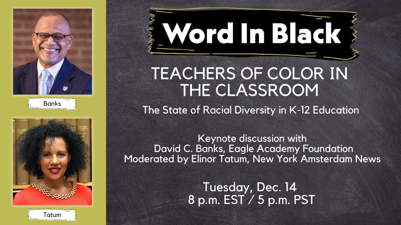 Teachers of Color in The Classroom: The State of Racial Diversity in K ...