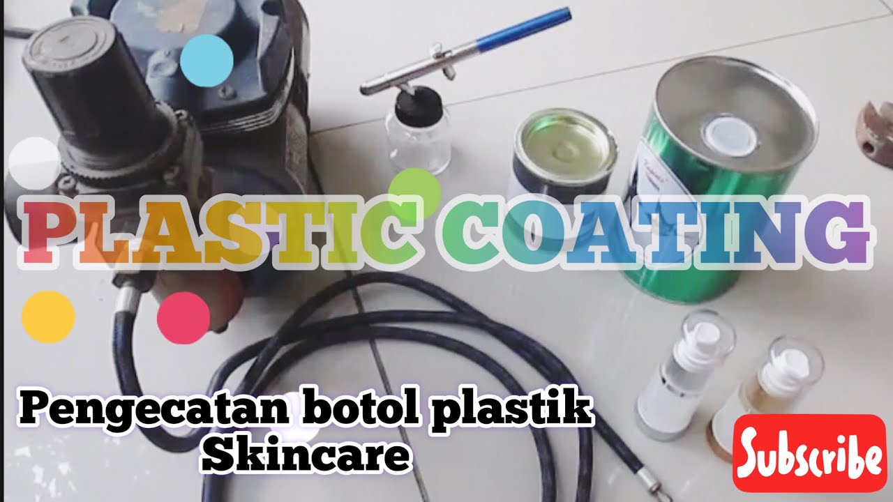 Bottle Coating (Pengecatan Botol Skincare) - YouTube