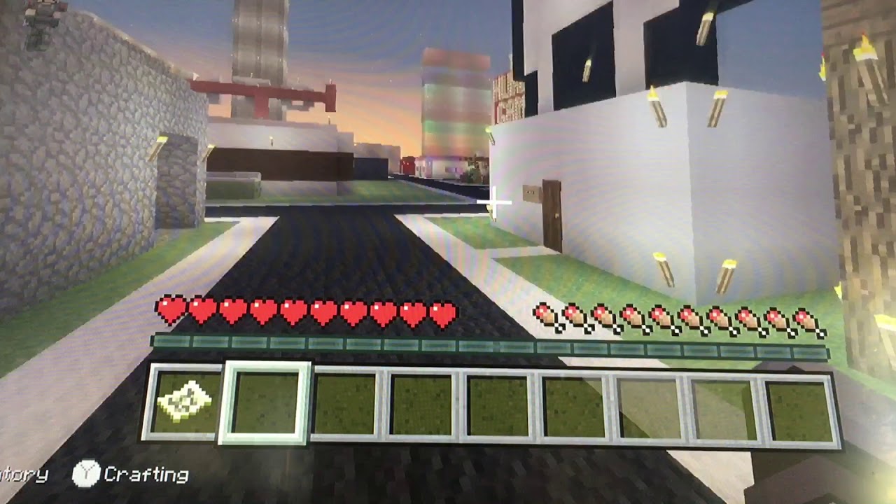 Minecraft Wii U- TOURING MY HUNGER GAMES MAP Part 2-The Big City (Work ...