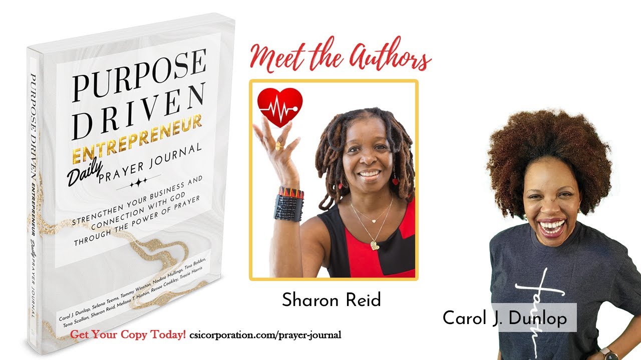 Meet Purpose Driven Author: Sharon Reid - YouTube