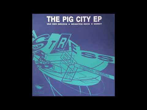 Pig City – The Pig City E.P. (1992, Pink Marbled, Vinyl) - Discogs