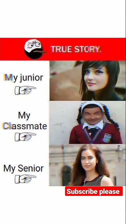 my classmate vs my junior an senior #shorts #viral - YouTube