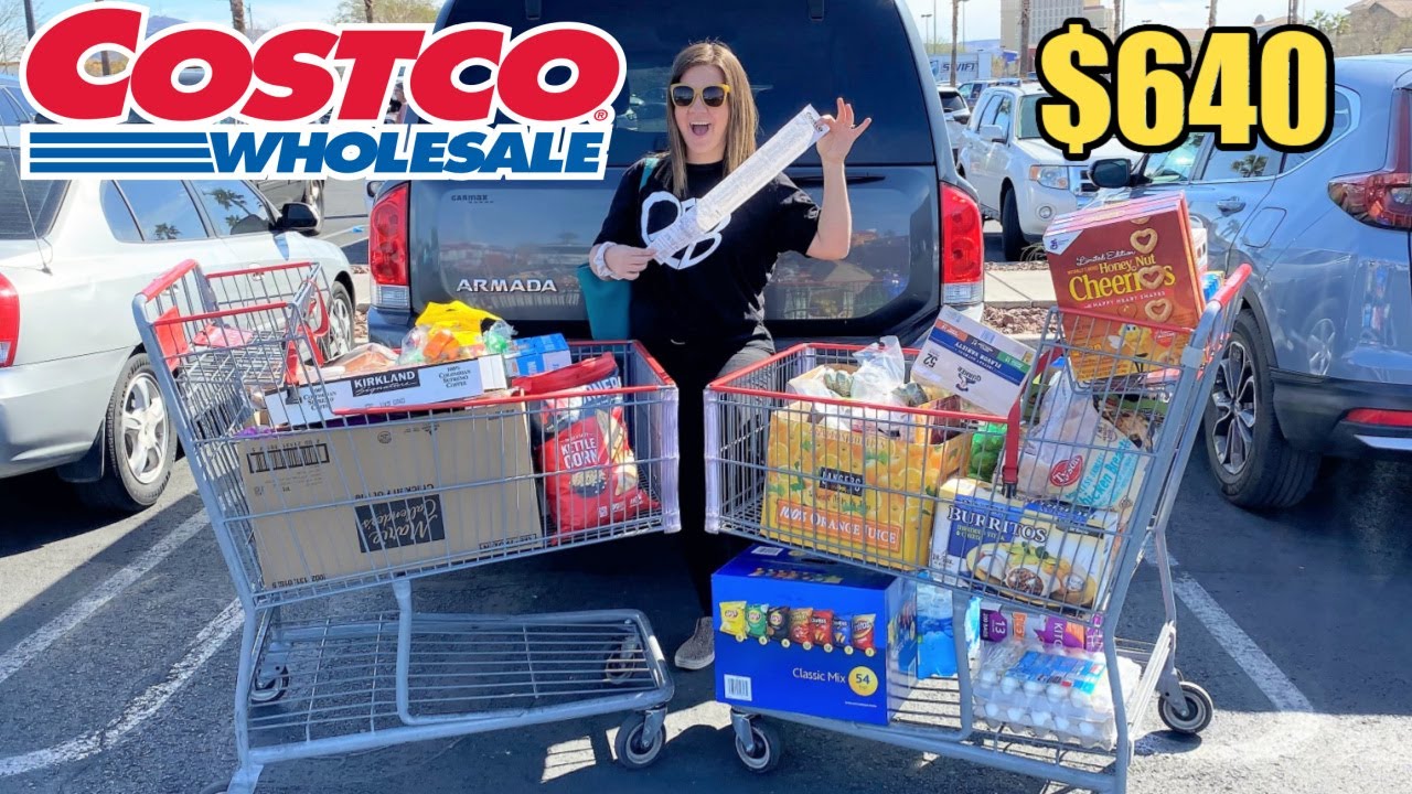 SUPER MASSIVE COSTCO GROCERY HAUL | $640 Huge Large Family Costco Haul ...
