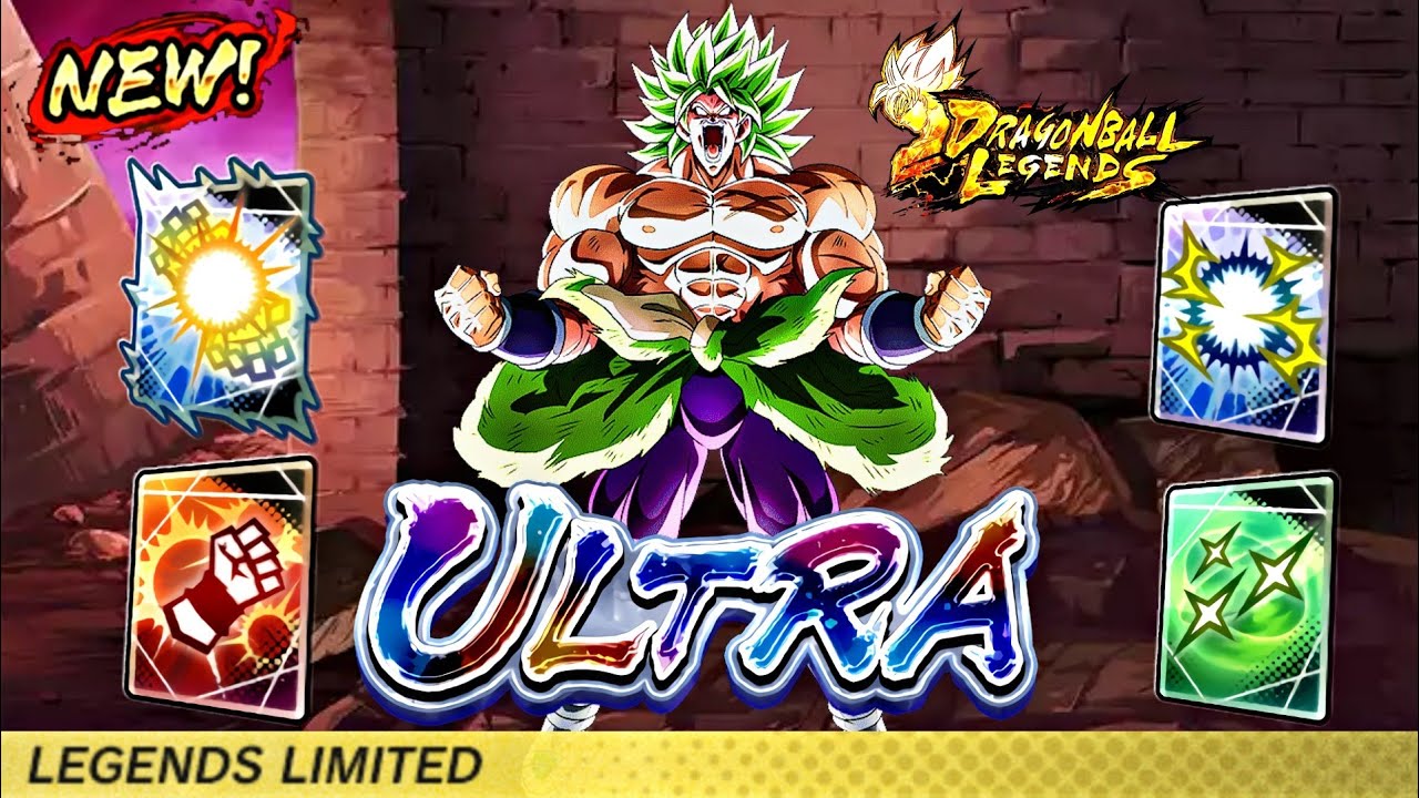 ULTRA BROLY MOVESET| Db legends - YouTube