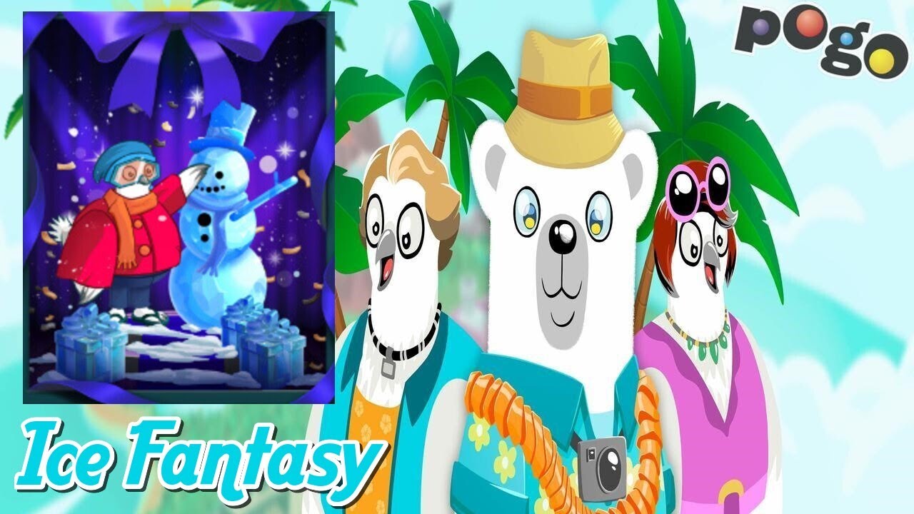 Pogo Games: Snowbird Solitaire - Ice Fantasy Event - YouTube
