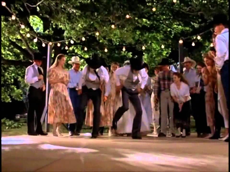 8 Seconds Line Dance Scene From The Movie 8 Seconds - YouTube