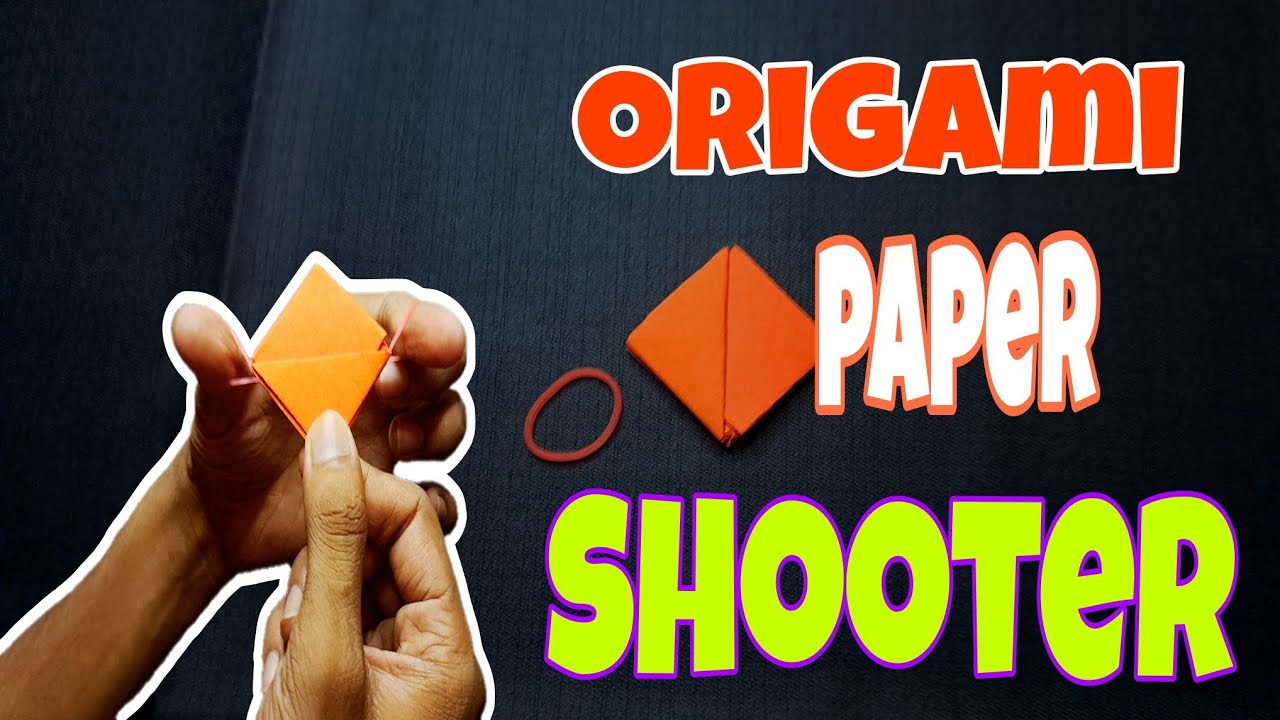 Easy Paper Craft | Origami Paper shooter |#crafting #DIYcraft #easy # ...