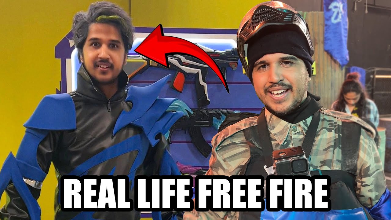 FREE FIRE IN REAL LIFE - YouTube