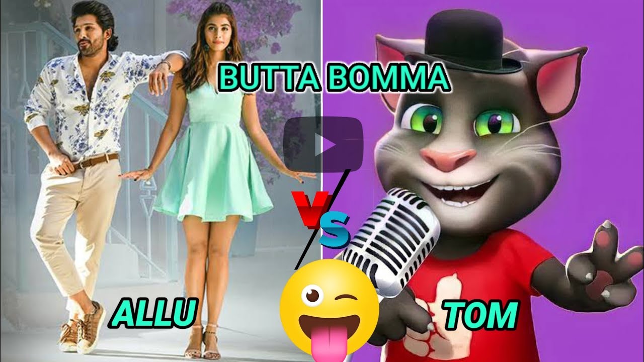 Butta Bomma Viral Song in Telugu Talking Tom 🥀😂। SB Tom #funnyvideo# ...