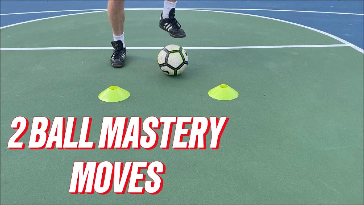 2 Ball Control Patterns In A Beginner Soccer Ball Control Session | At ...