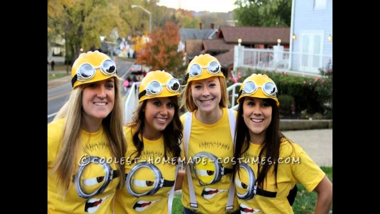 halloween costumes for groups of 4 - YouTube