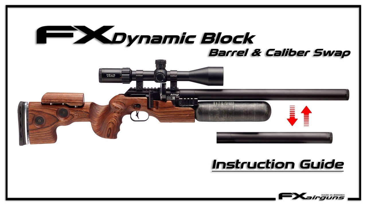 FX Dynamic barrel and caliber conversion - YouTube