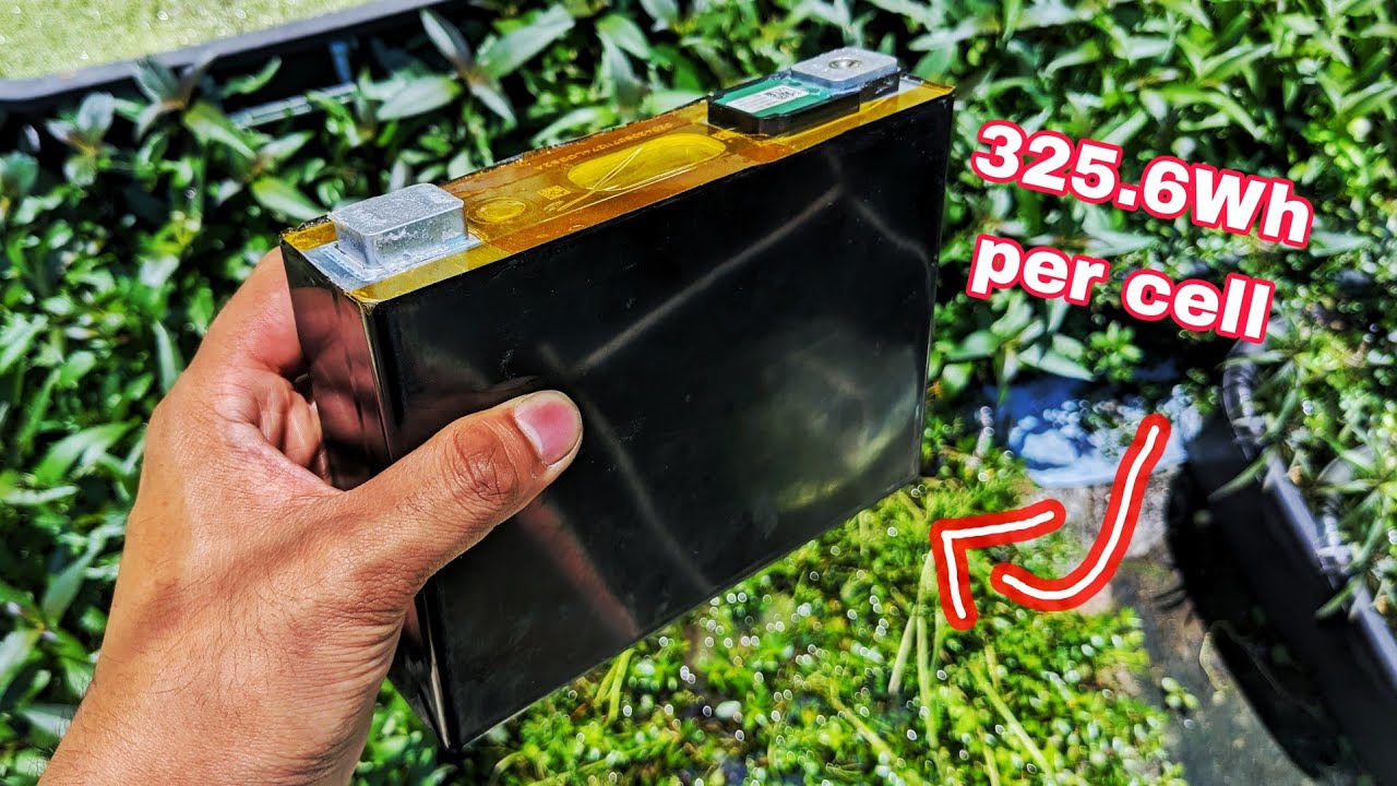 huge lithium ion cells battery build - YouTube