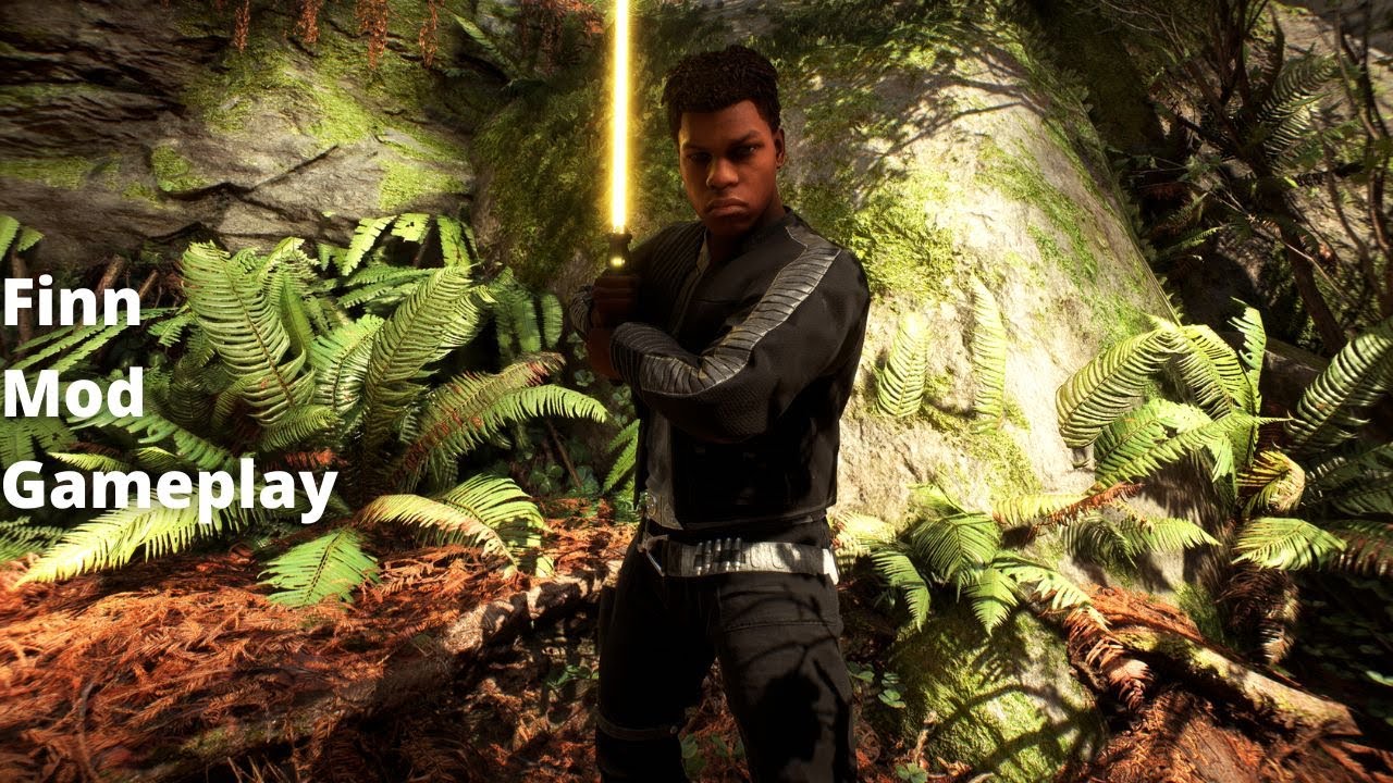 Star Wars Battlefront II - Finn Mod Gameplay (The Galaxy Never Sleeps ...