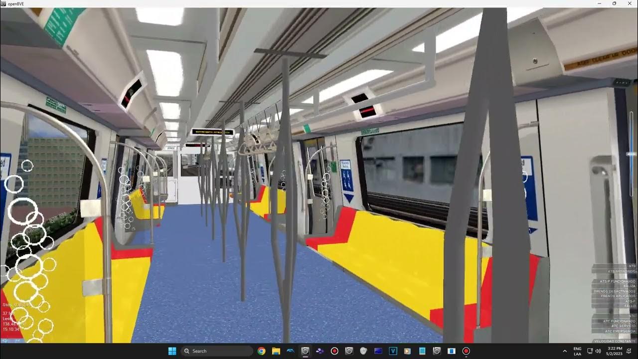 [OpenBVE] C3651A MTR 2013 Kwun Tong Line Fast Journey From Yau Ma Tei To Tiu Keng Leng - YouTube