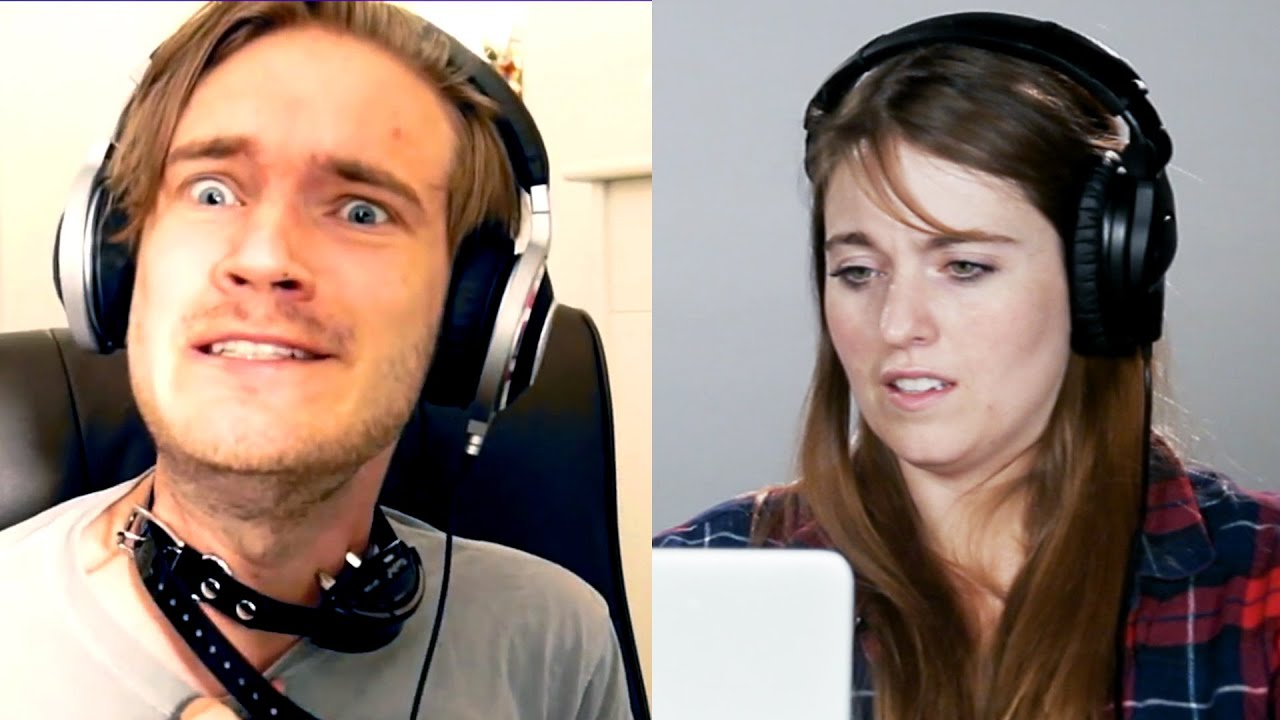 Americans Watch PewDiePie For The First Time - YouTube