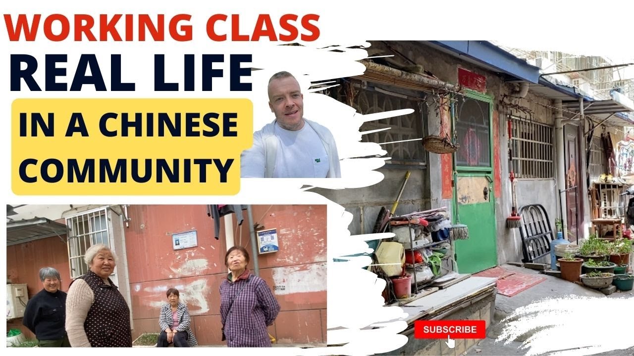 Working Class Real life in a Chinese Community in Nanjing China - YouTube