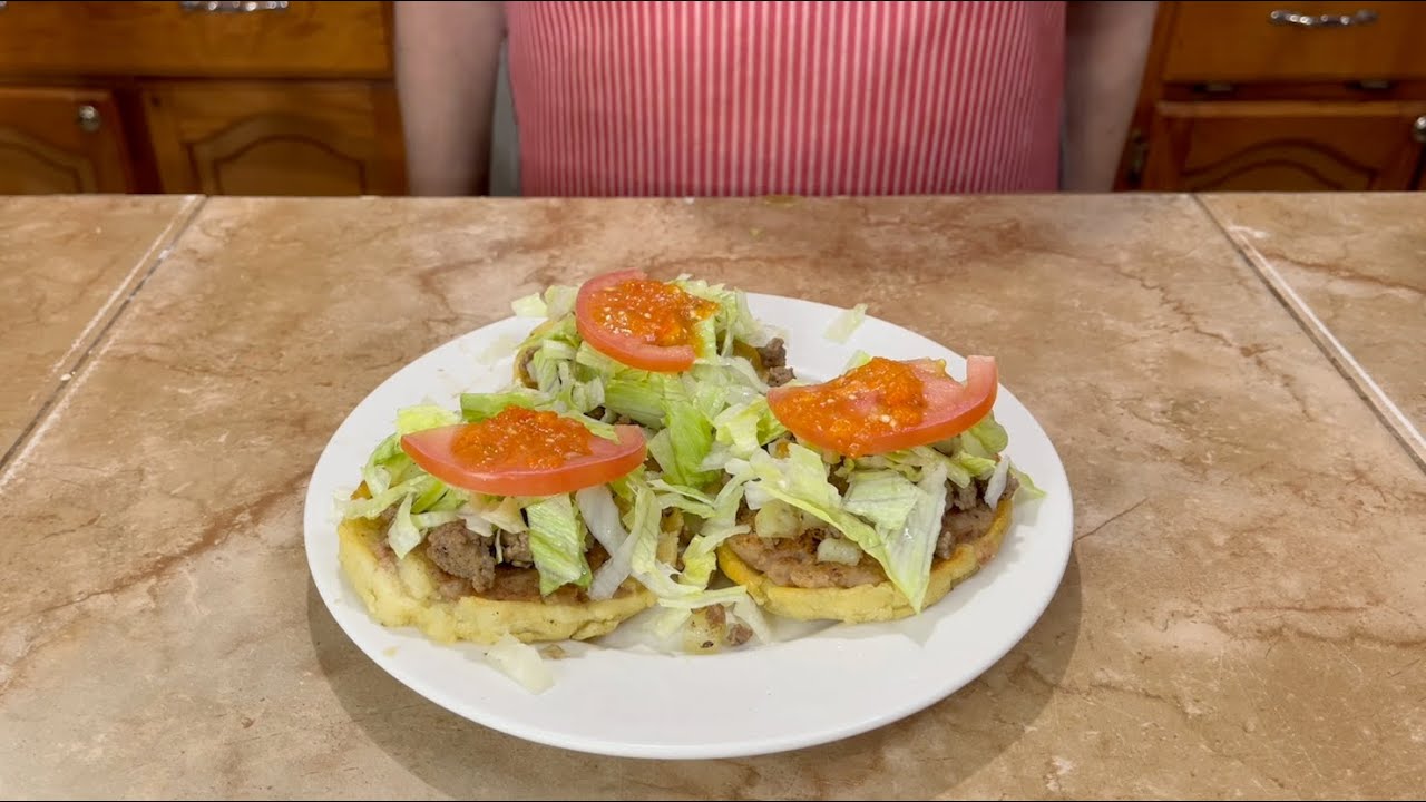 Picaditas Receta del Sur fácil y Sencilla - YouTube
