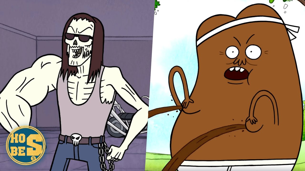 Regular Show'daki En Müthiş 5 Kötü Adam - YouTube