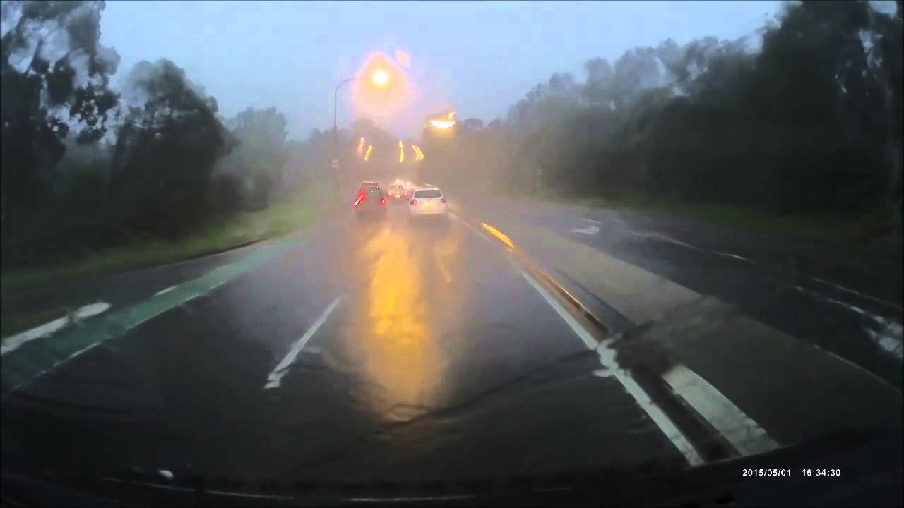 Postie getting soaked, and a small shout out to MrCods (so famous ...