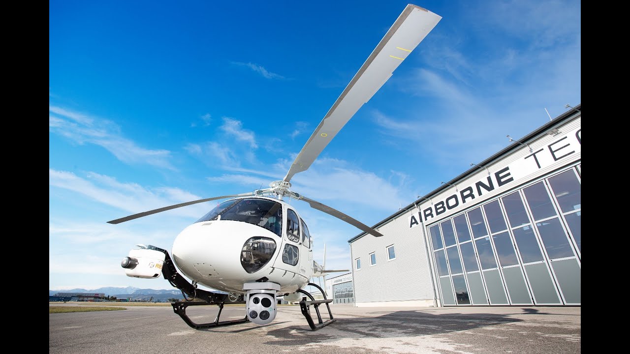 Airborne Technologies' Flying Laboratory - AS350 for Powerline ...