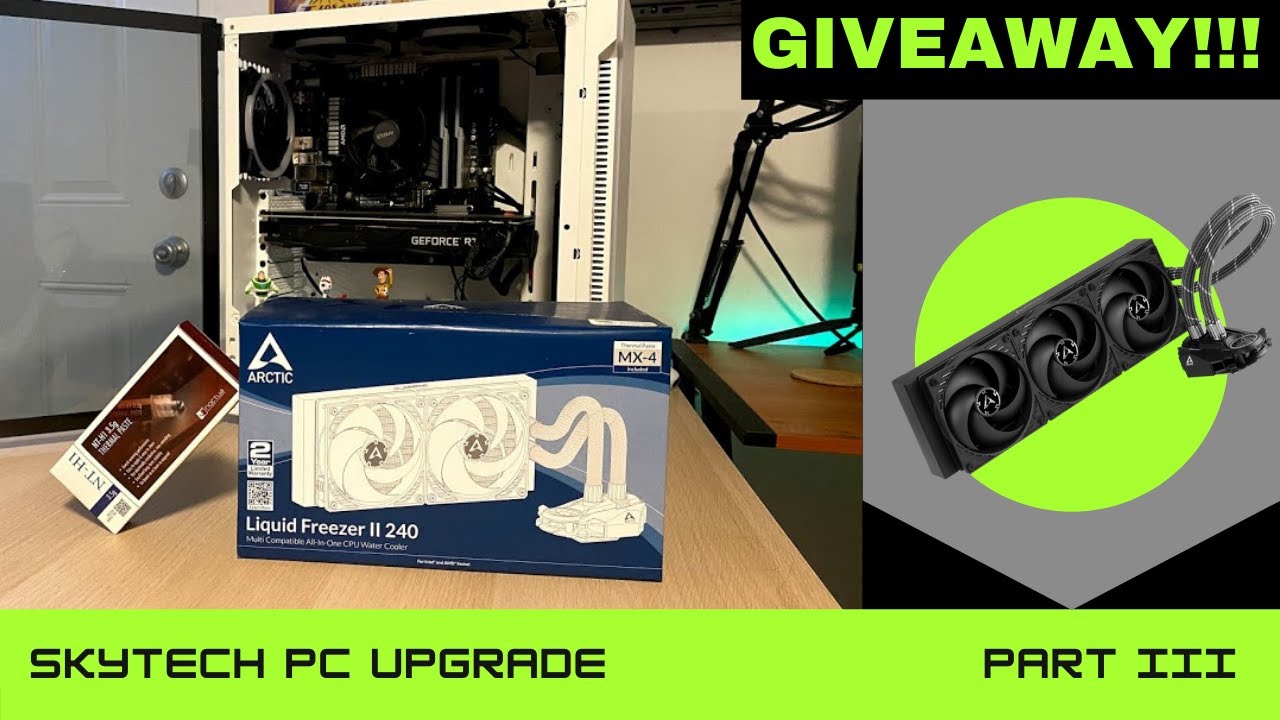 Skytech Archangel Gaming PC Upgrade - Pt. 3 and GIVEAWAY!!! - YouTube