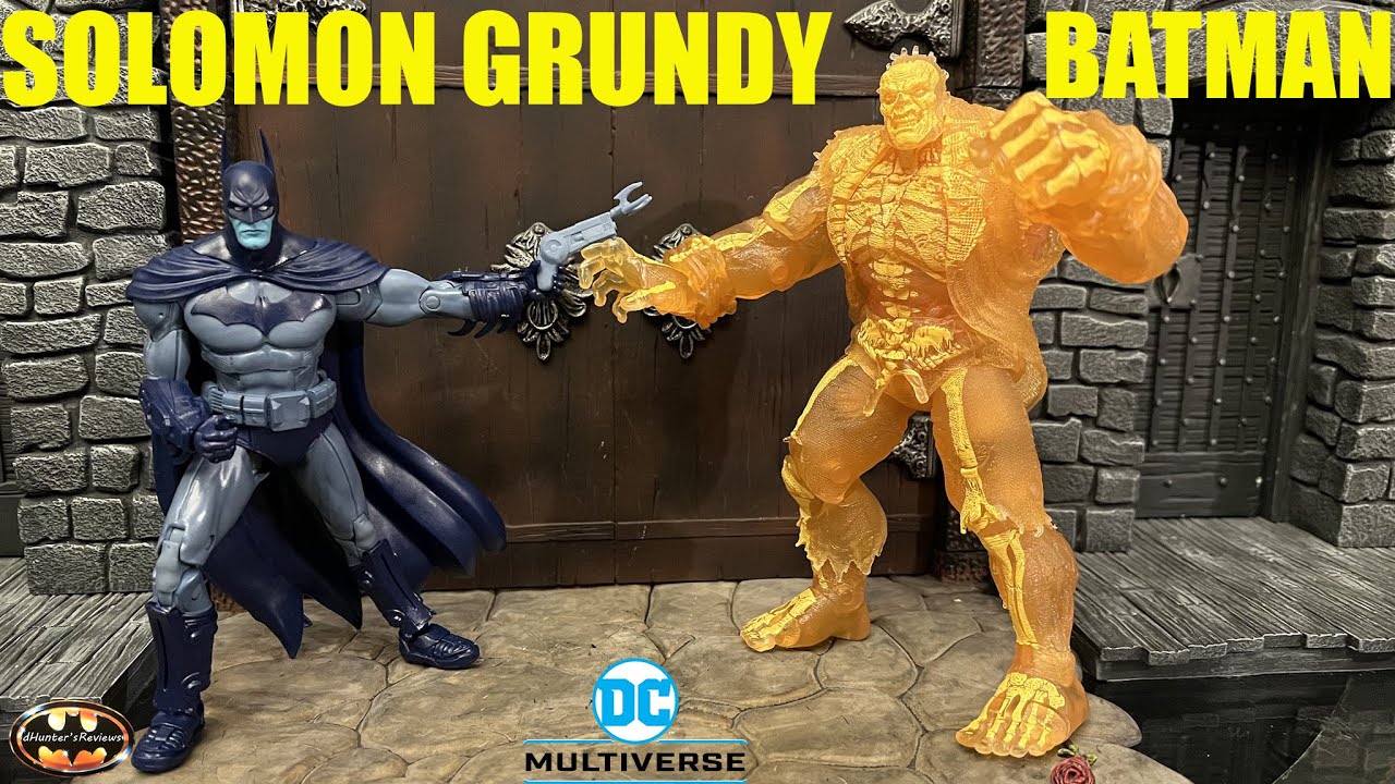 McFarlane DC Multiverse Arkham City Batman & Solomon Grundy Detective ...