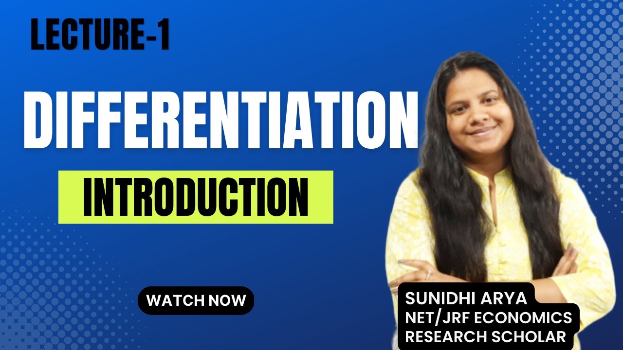 DERIVATIVES | DIFFERENTIATION | MATHEMATICAL ECONOMICS | BECC 102 | MEC ...