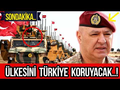 SONDAKİKA ÜLKESİNİ TÜRKİYE KORUYACAK! TSK'YA DAVET