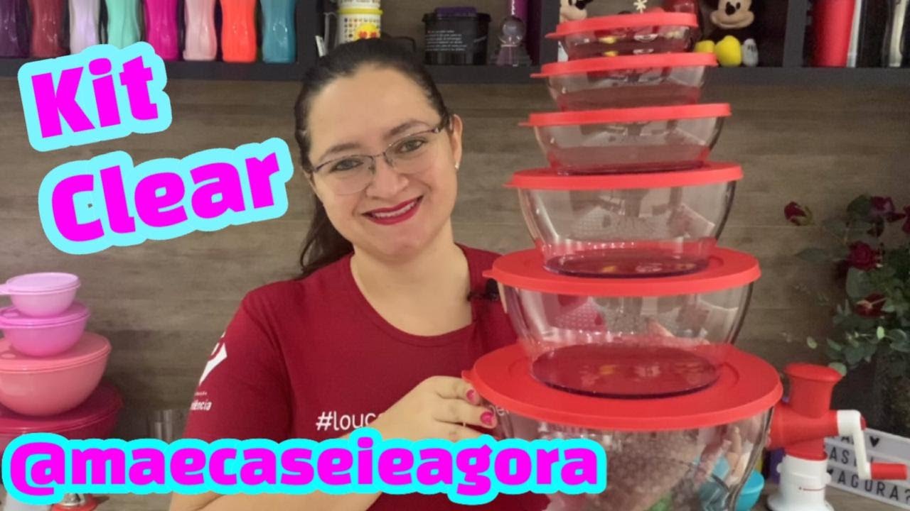 Tupperware Kit Clear Vitrine 05/2020! - YouTube