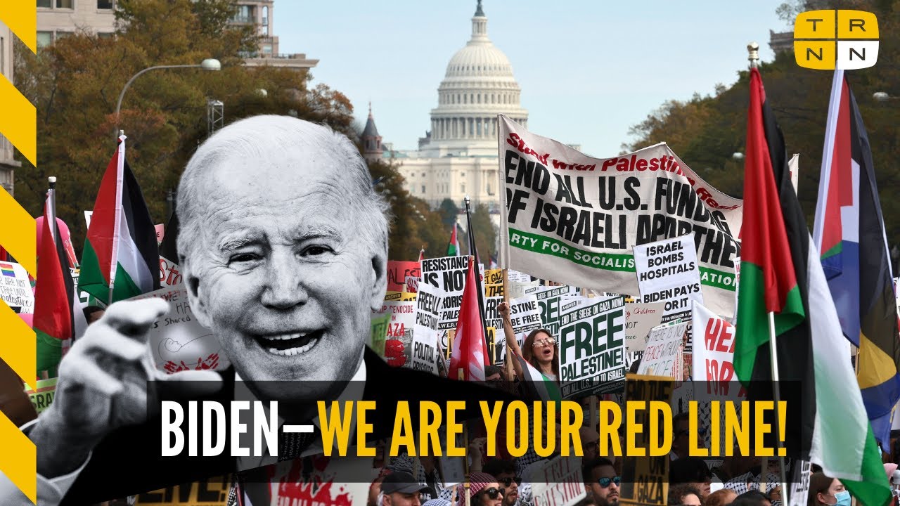 The People's Red Line: Surround the White House for Gaza w/Layan ...
