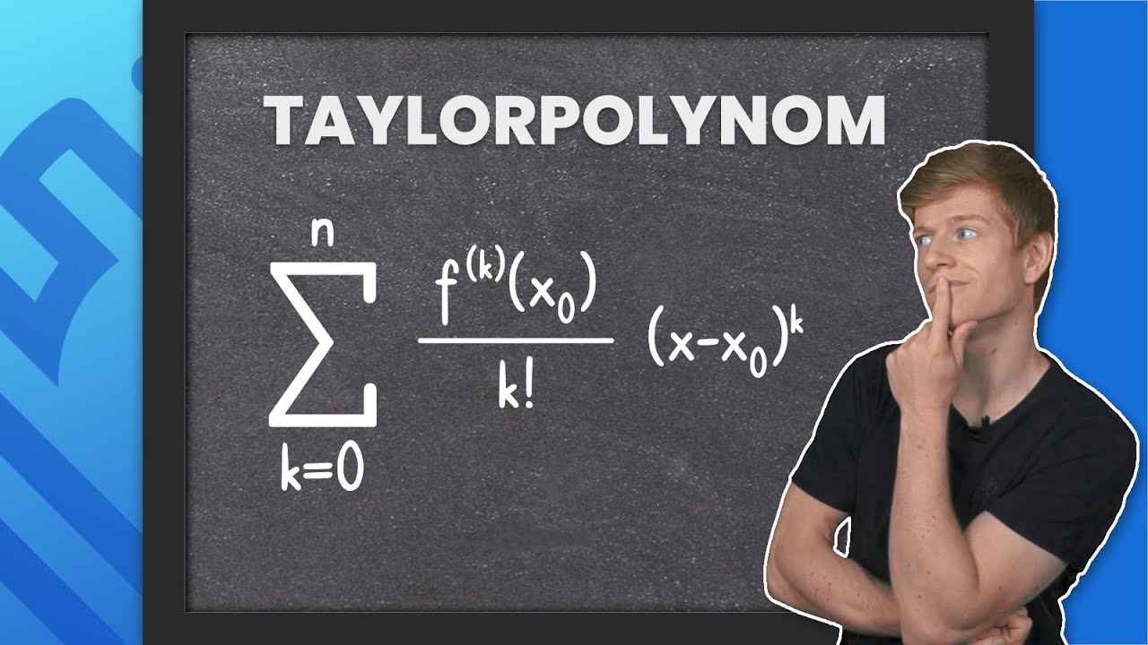 Taylorpolynom bestimmen und Restglied abschätzen - YouTube