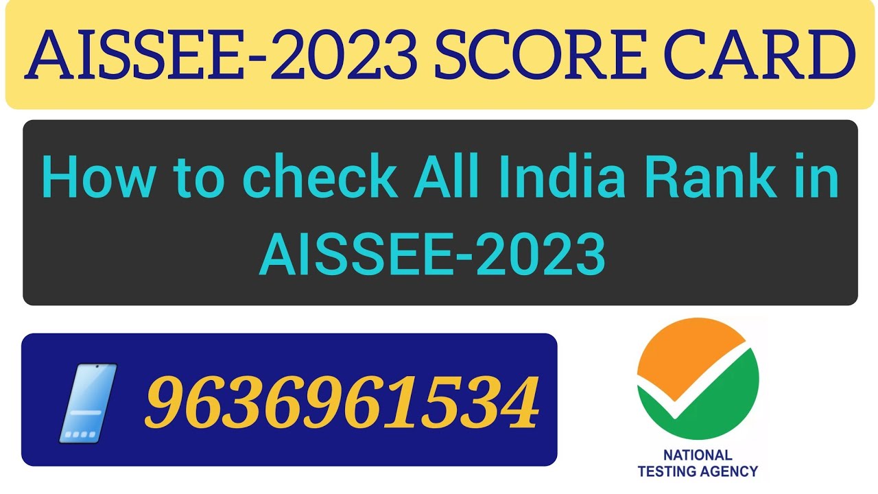 SAINIK SCHOOL RESULT RELEASED | AISSEE-2023 SCORE CARD RELEASED - YouTube