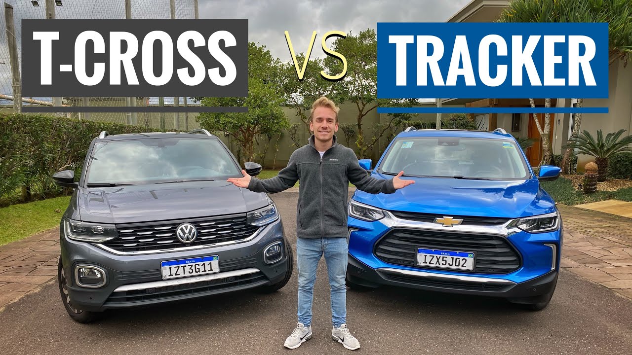 T-CROSS OU TRACKER? QUAL LEVA A MELHOR? Confira o comparativo - YouTube