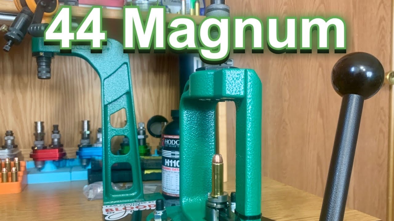 Reloading 44 Magnum with Hornady 240gr XTP Bullets with Hodgdon H110 ...