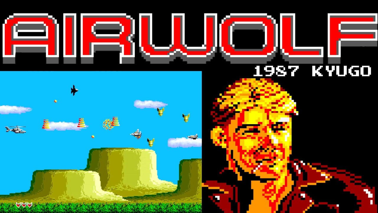 Air Wolf 1987 Kyugo Arcade - YouTube