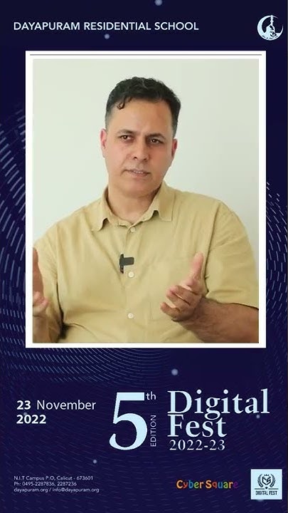 The wait is over - CS Digital Fest 2022 at Dayapuram Residential School | Coding , AI, Robotics ...