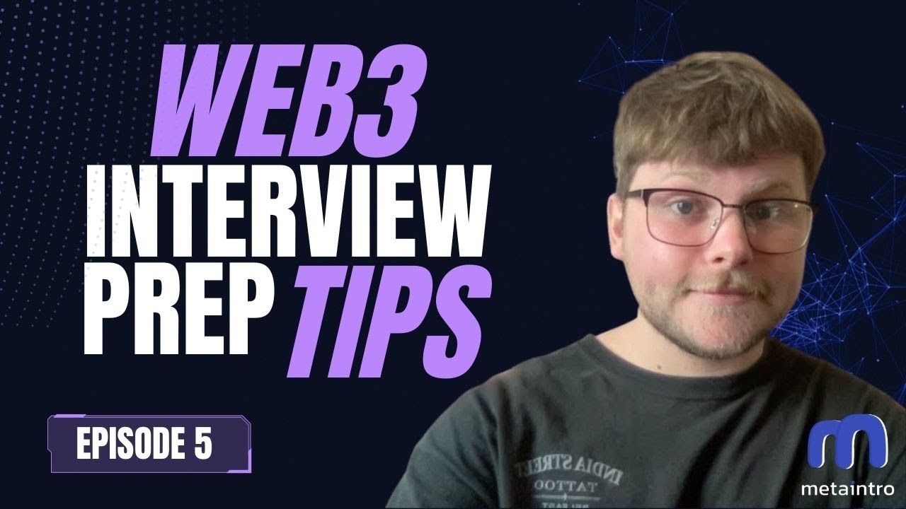 Prepare For a Job Interview With Me - Land a Web3 Job Episode 5 - YouTube