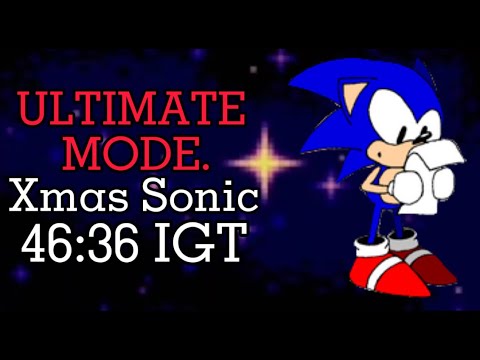 SRB2 Christmas Sonic Ultimate Mode Complete - YouTube